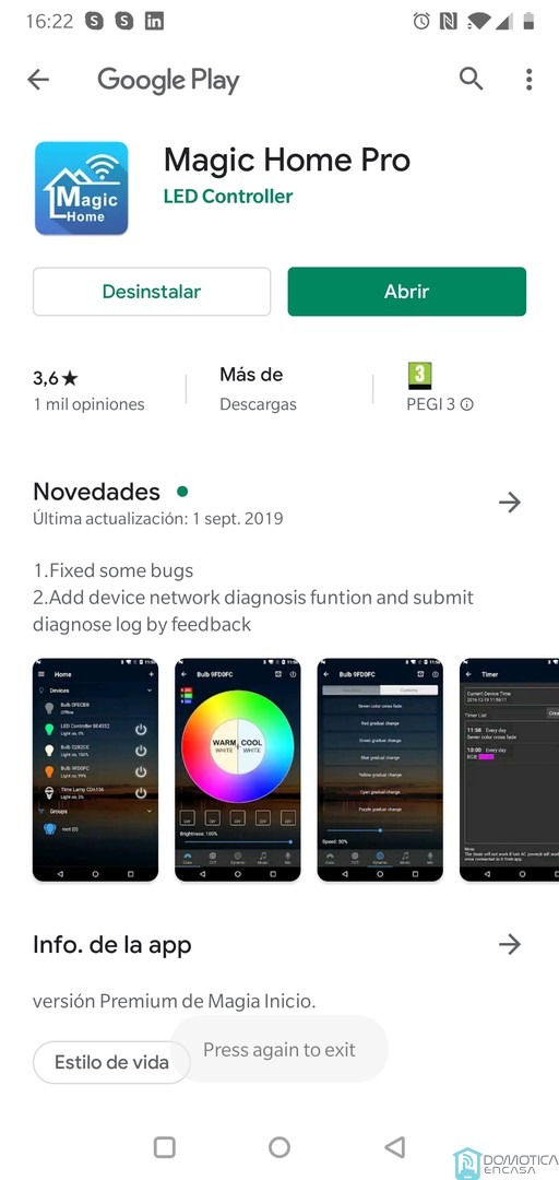 Home Assistant #45: Integramos el controlador de LED Magic Home de 5 ...