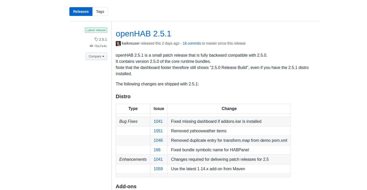 OpenHAB se actualiza a la versión 2.5.1 - Domótica en Casa