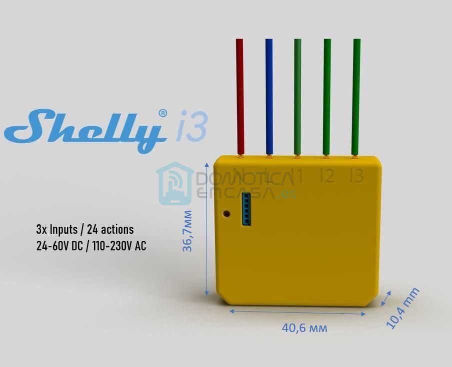 Shelly i3, el nuevo dispositivo de Shelly con ¡3 salidas! - Domótica en ...