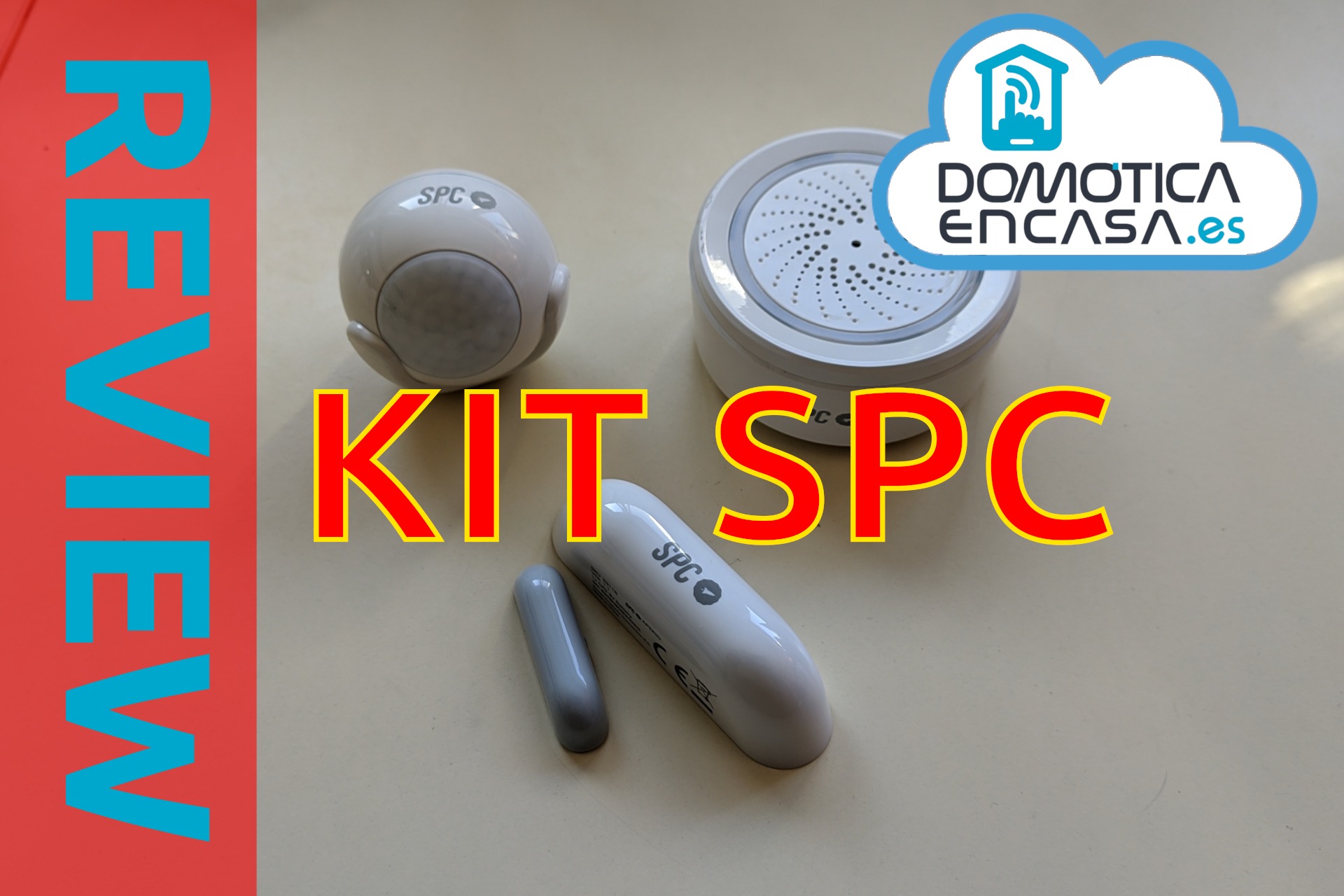 Kit de seguridad SPC: Review y opinión - Domótica en Casa